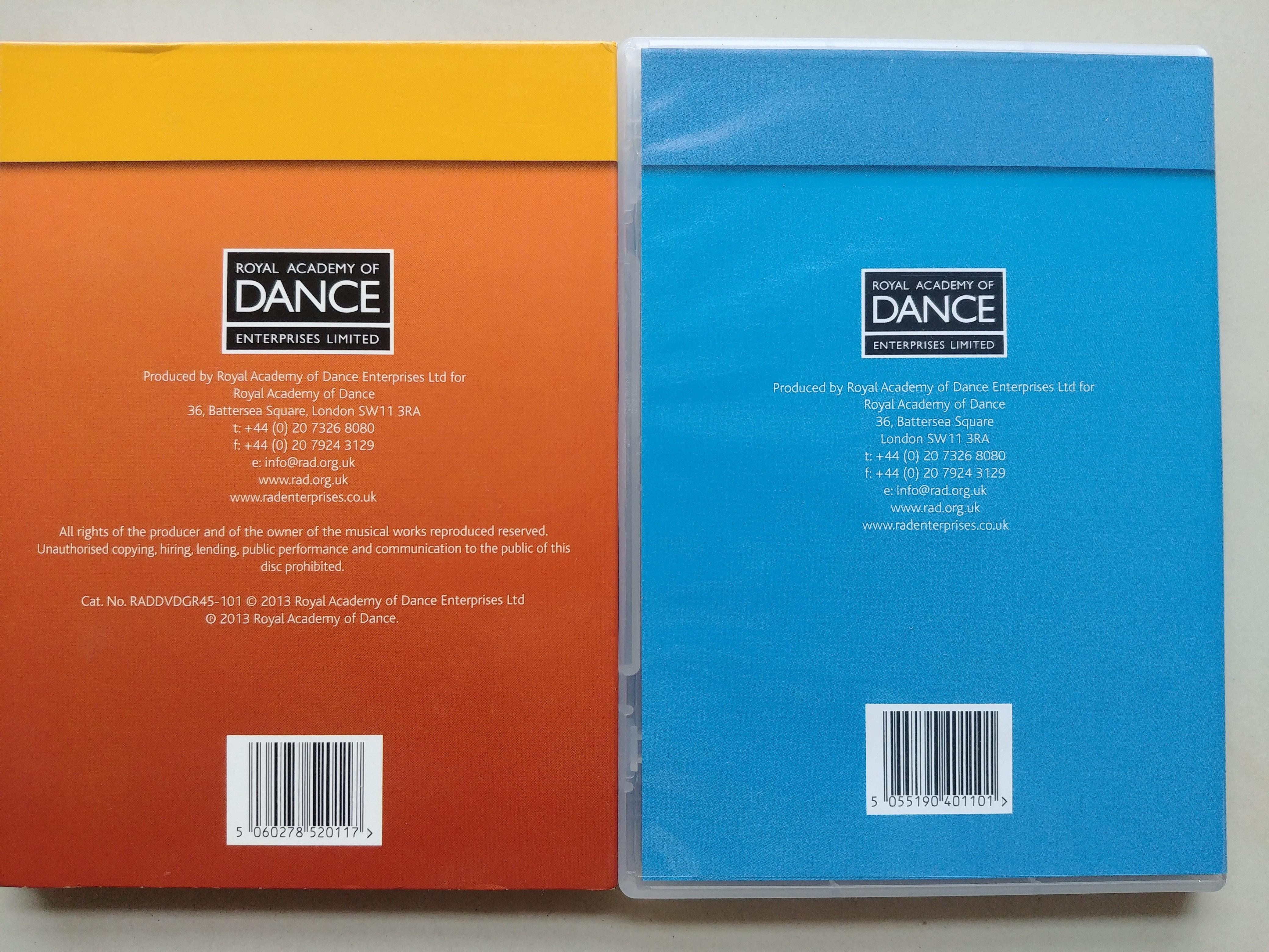 RAD classical ballet exam dvd for Grade 4 and 5, Intermediate ...