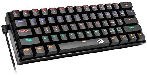Redragon K606R Lakshmi Gaming Keyboard Blue Switch, 61 keys Wired ...