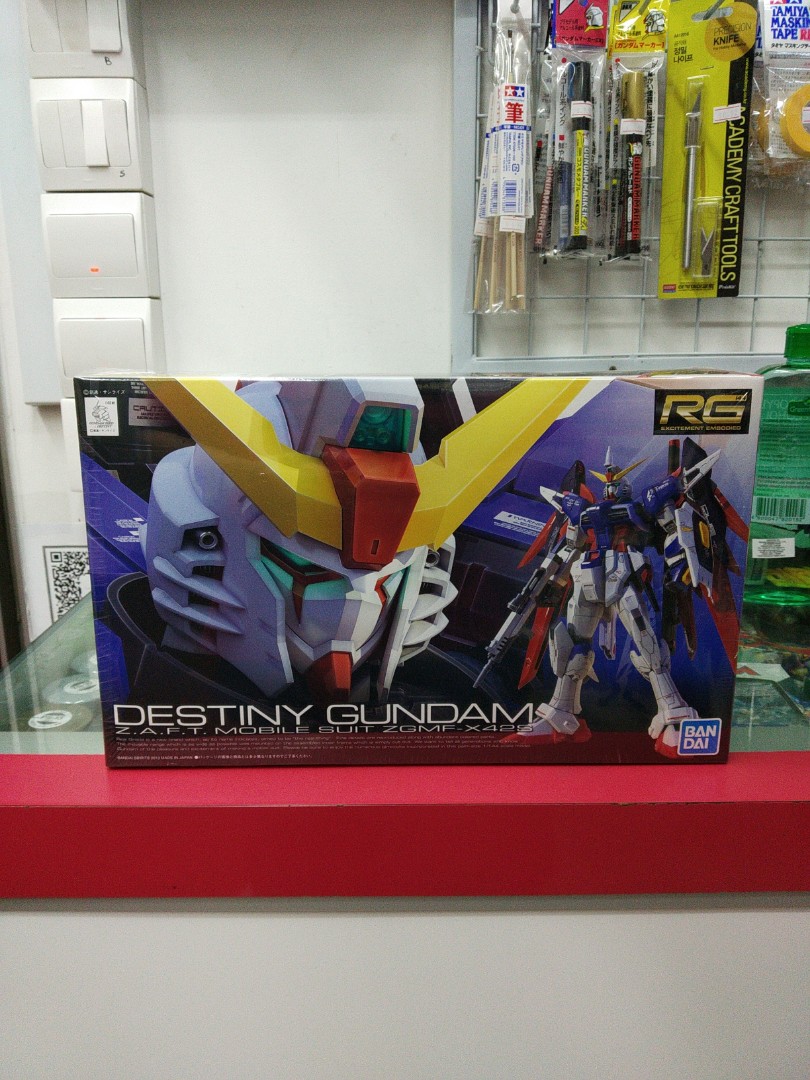 RG Real Grade 1/100 Destiny Gundam, Hobbies & Toys, Toys & Games on ...