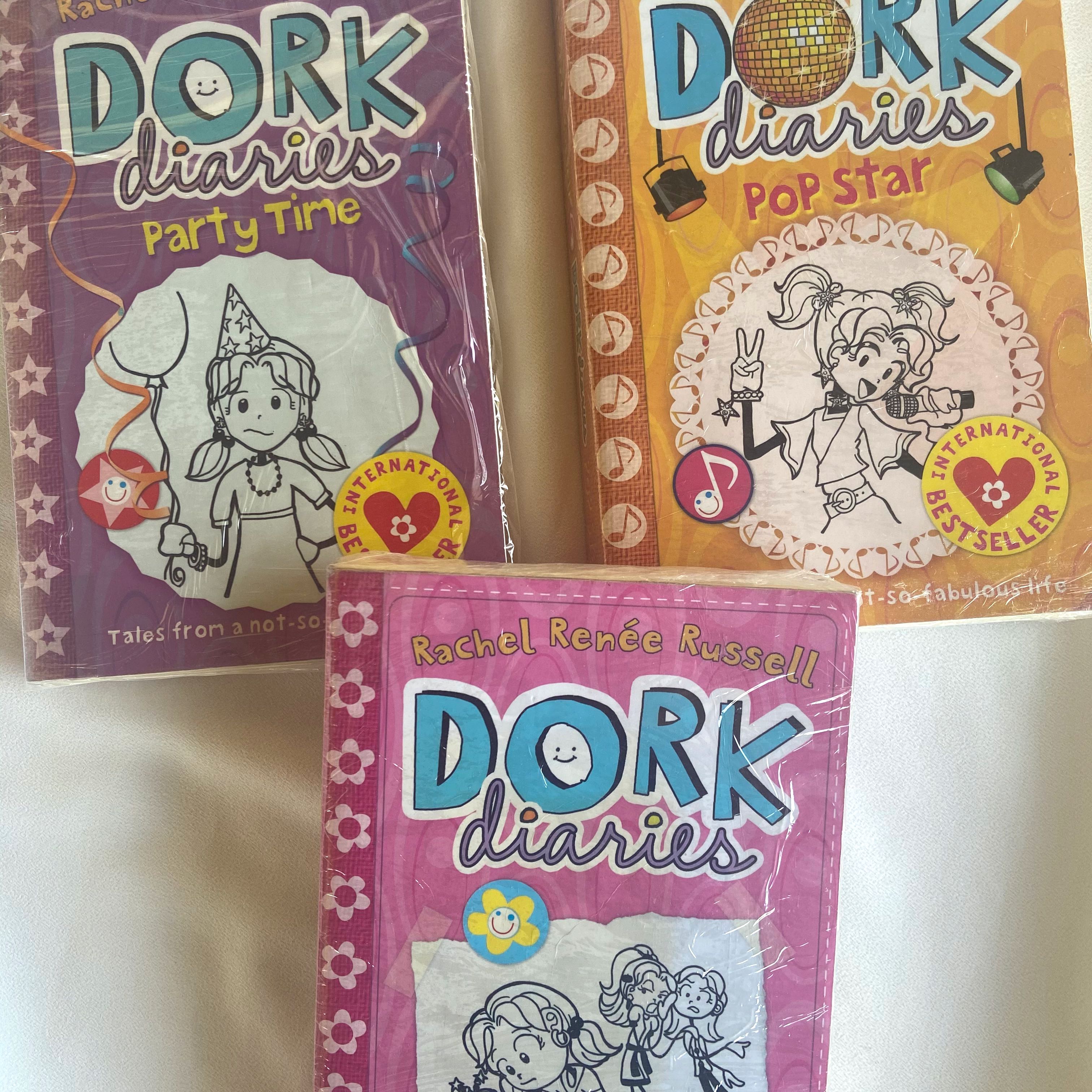 (SET) Dork Diaries 1, 2, and 3 by Rachel Renée Russell, Hobbies & Toys ...