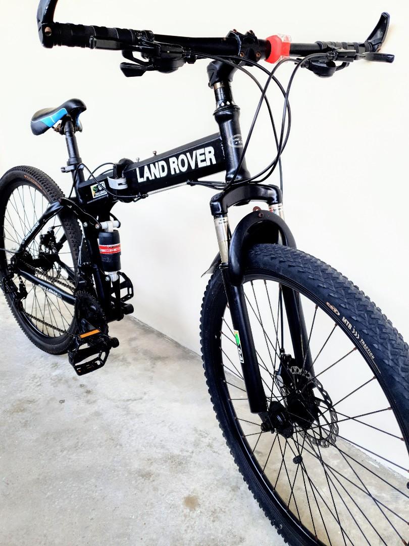 [SHIMANO] LAND ROVER FOLDABLE BIKE, Sports Equipment, Bicycles & Parts ...