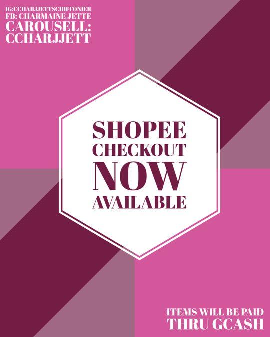 Shopee Checkout, Announcements on Carousell