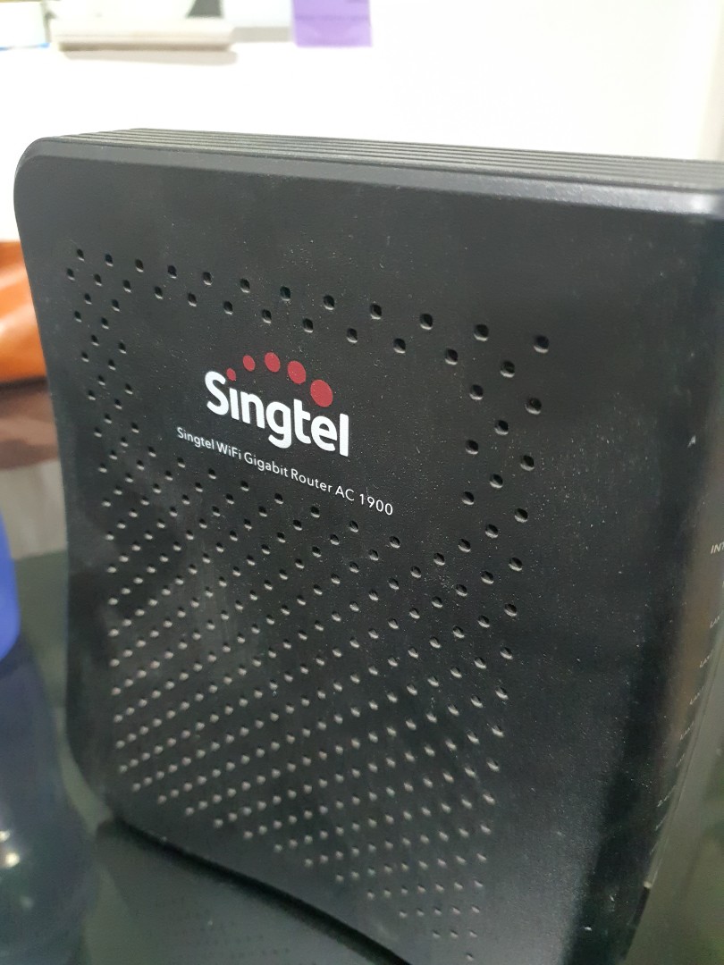 Singtel Router and Modem., TV & Home Appliances, TV & Entertainment ...