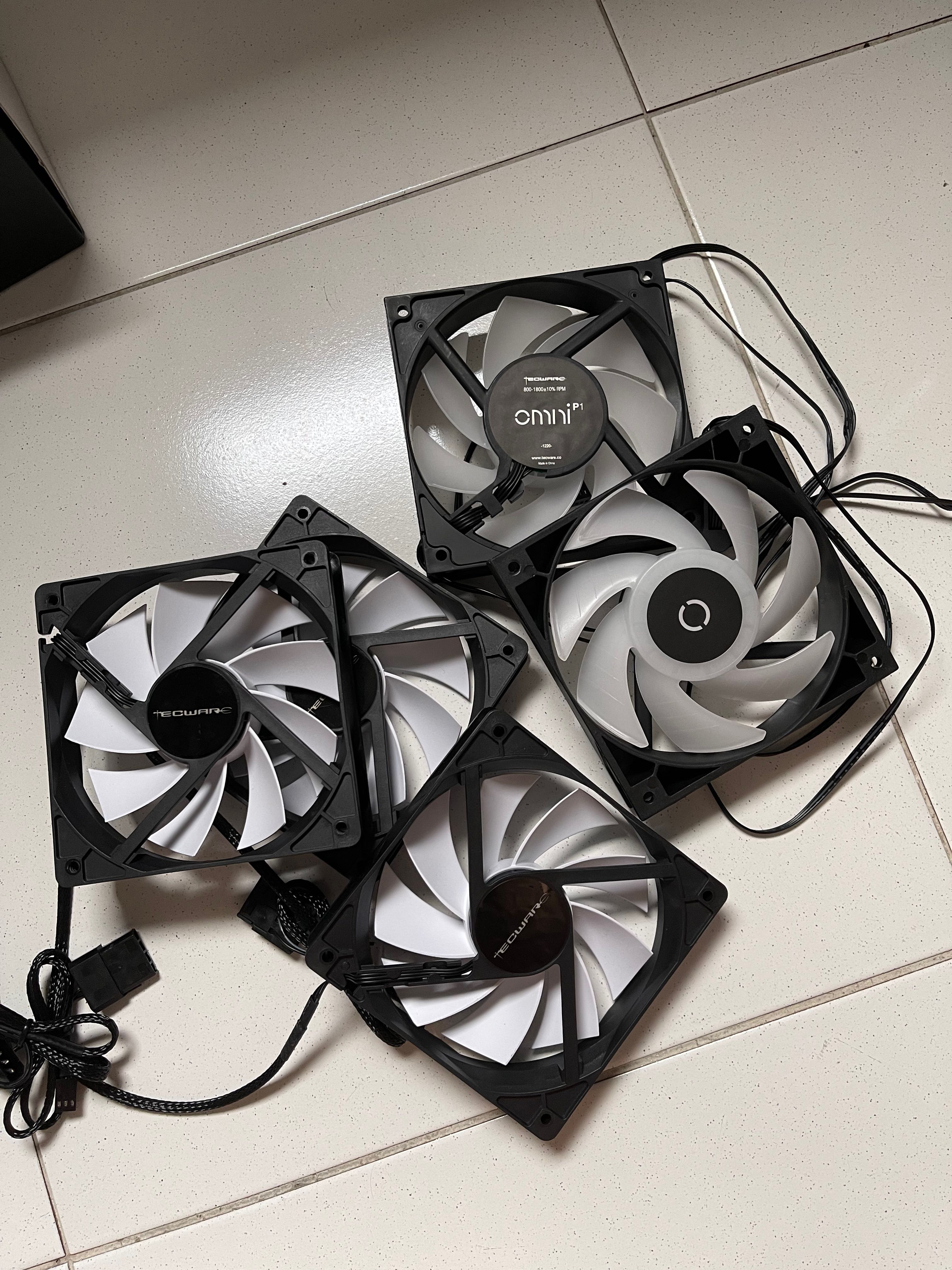 Tecware ARGB Fans 120mm, Computers & Tech, Parts & Accessories ...