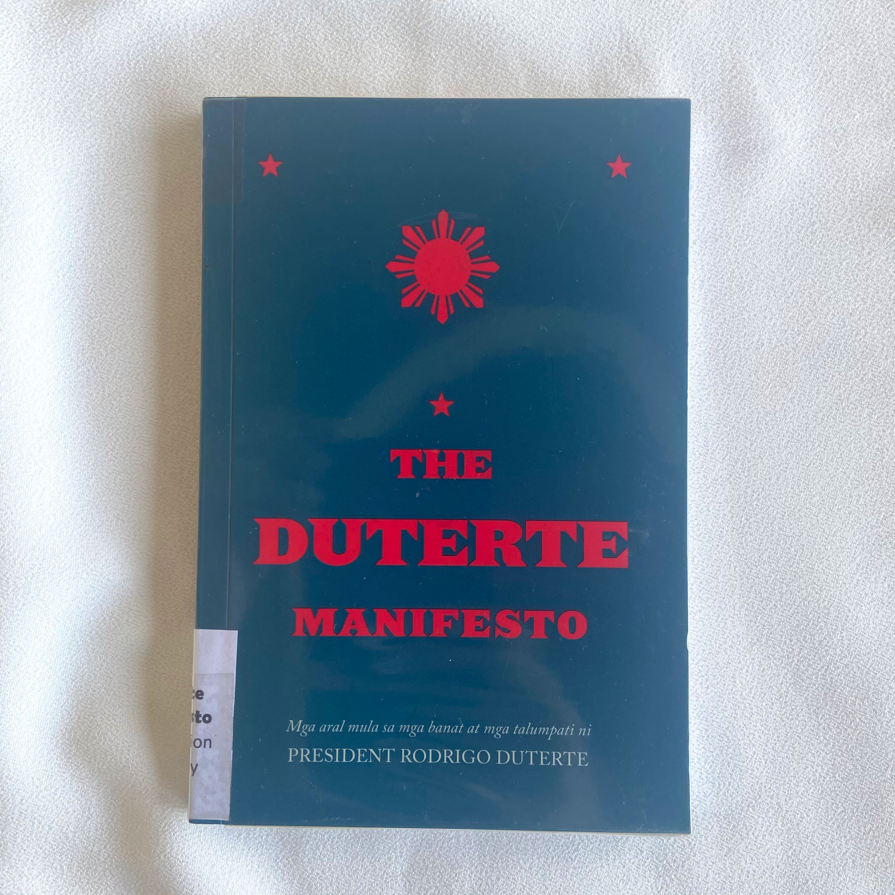 The Duterte Manifesto, Hobbies & Toys, Books & Magazines, Children's ...