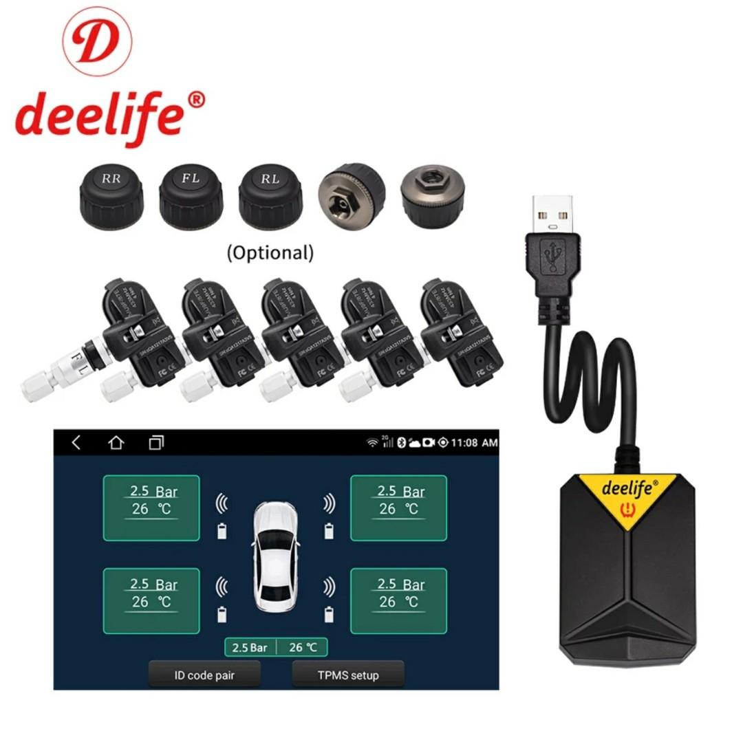 TPMS - Deelife internal TPMS - internal, Car Accessories, Accessories ...