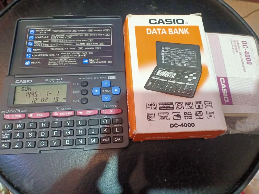Home & Living Office & School Supplies Office Vintage Casio Icon Data ...