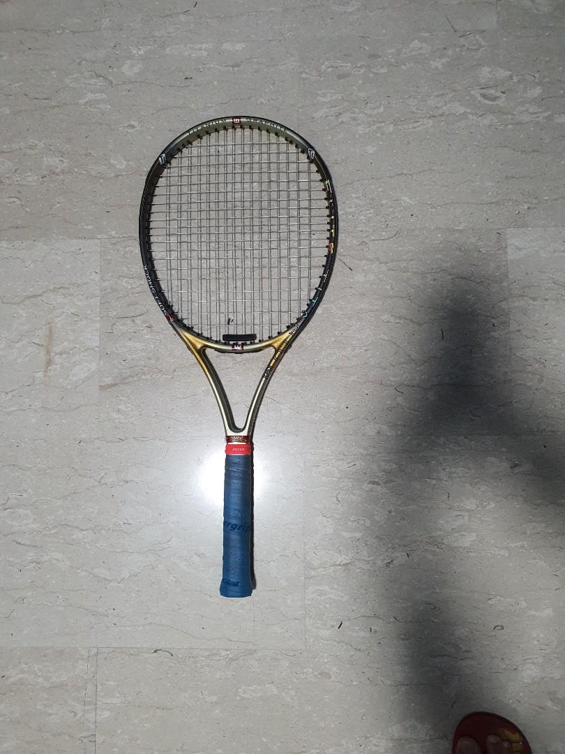 Wilson Titanium Elite, Sports Equipment, Sports & Games, Racket & Ball ...