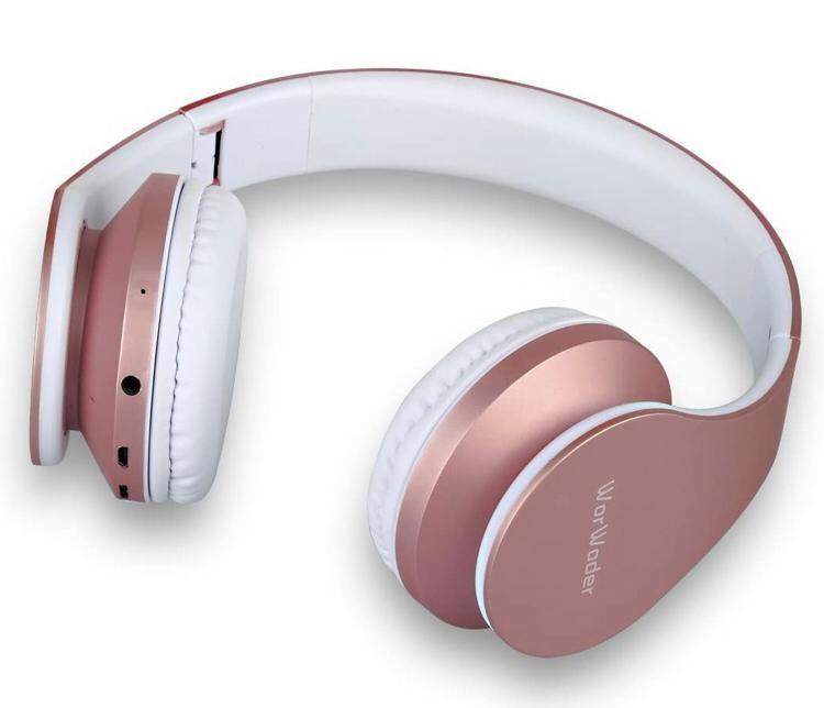 WorWoder Wireless Over Ear Bluetooth Headphones with Built-in Mic ...