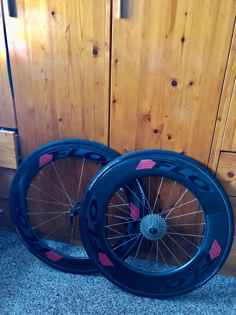 11 speed Full Carbon Flo wheelset road bike TT bicycle, Sports ...