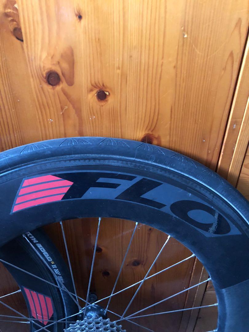 11 speed Full Carbon Flo wheelset road bike TT bicycle, Sports ...