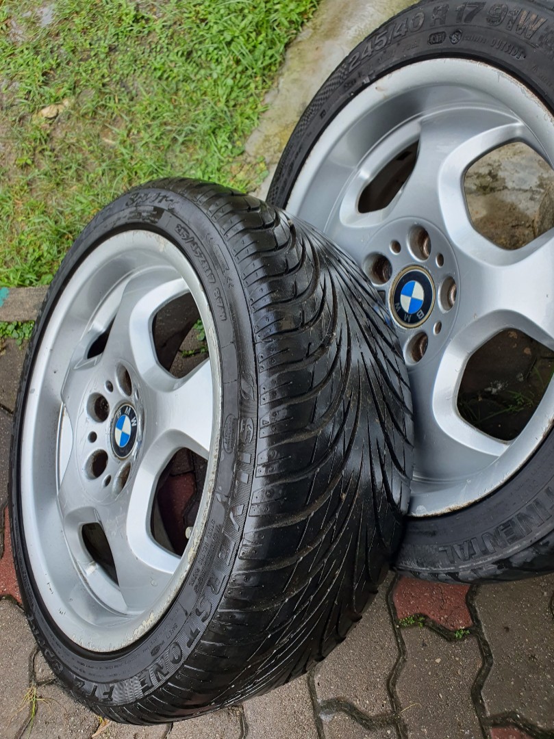 17" BMW M3 E36 RIMS, Auto Accessories on Carousell