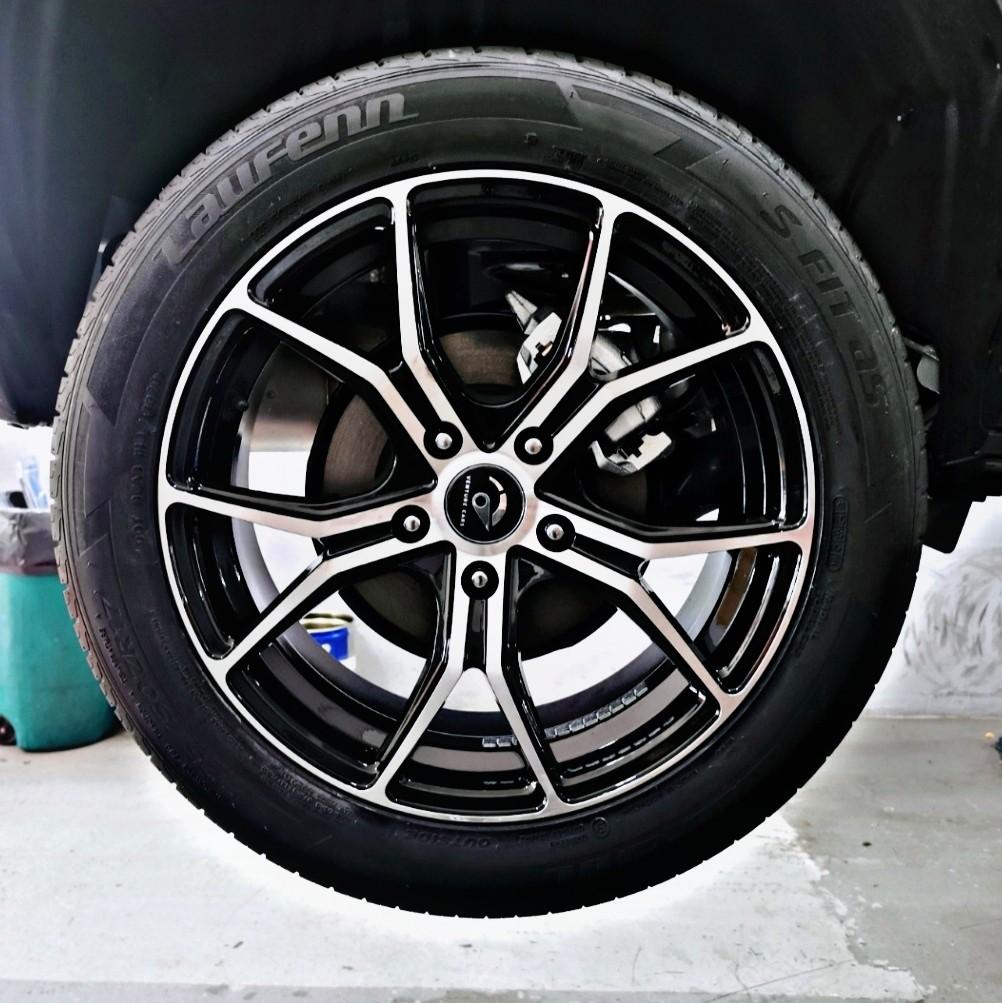 17" SPORTS RIMS YARIS CROSS , Car Accessories, Tyres & Rims on Carousell