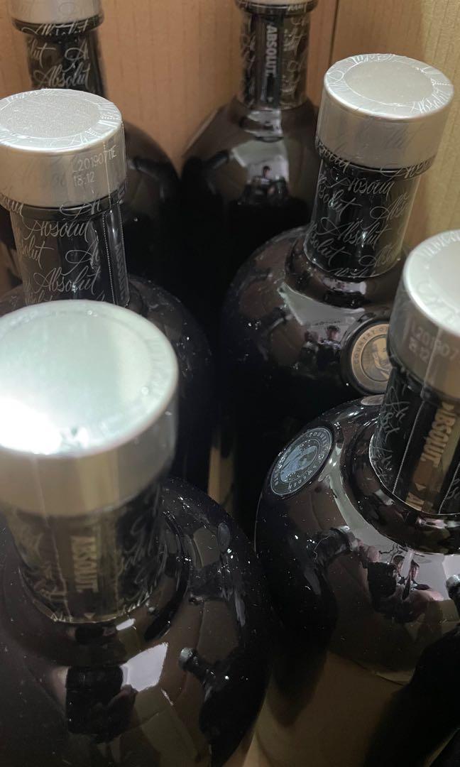 1L Absolut 100 50% ABV Vodka large bottle 1000ml, Food & Drinks ...