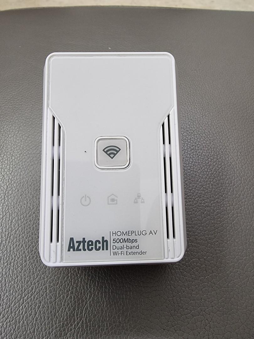 3x Aztech Homeplug AV 500 Mbps, HL117E, EP, EW, Computers & Tech, Parts ...