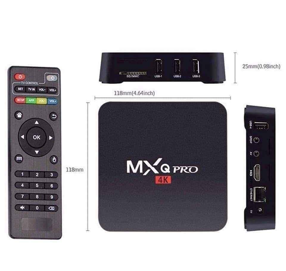 8GB+128GB MXQ PRO TV BOX, TV & Home Appliances, TV & Entertainment ...
