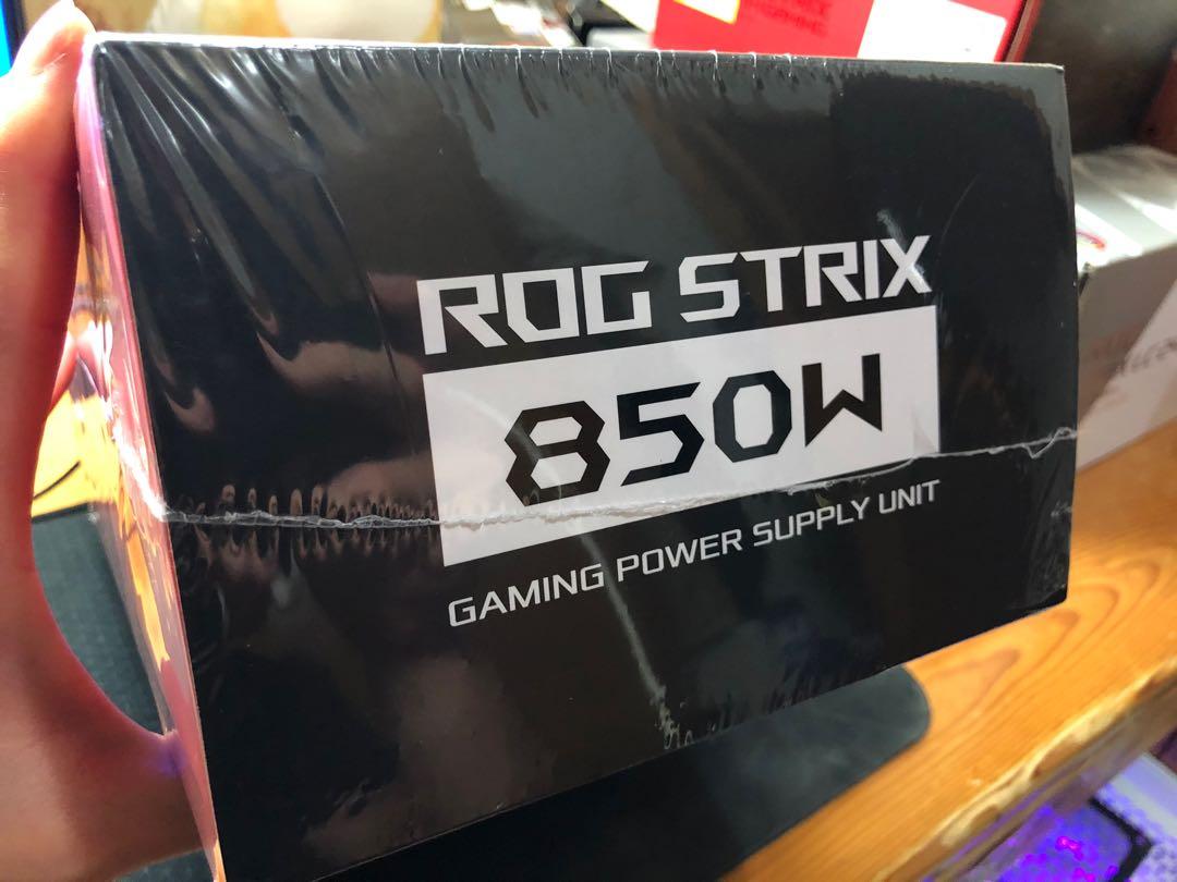 「全新行貨」 Asus Strix 850W Gold 金牌 全模組 80plus // 3070 3080 3090 // 11700 11900 5600 5800 5900, 電腦＆科技 ...