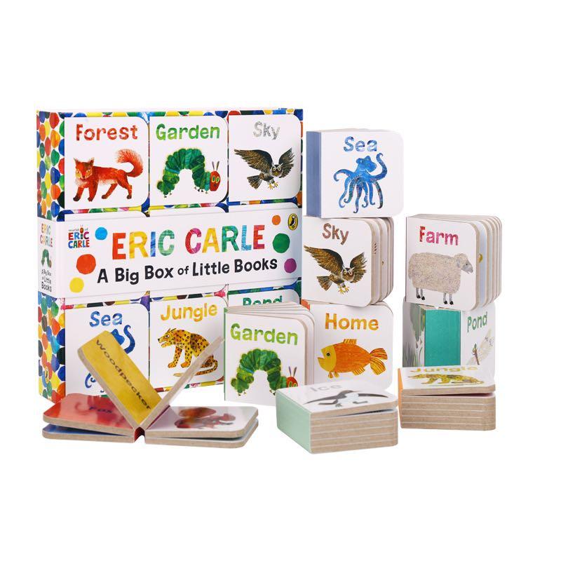 英文原版 《The World of Eric Carle-Big Box of Little Books》(全9冊), 興趣及遊戲, 書本 ...