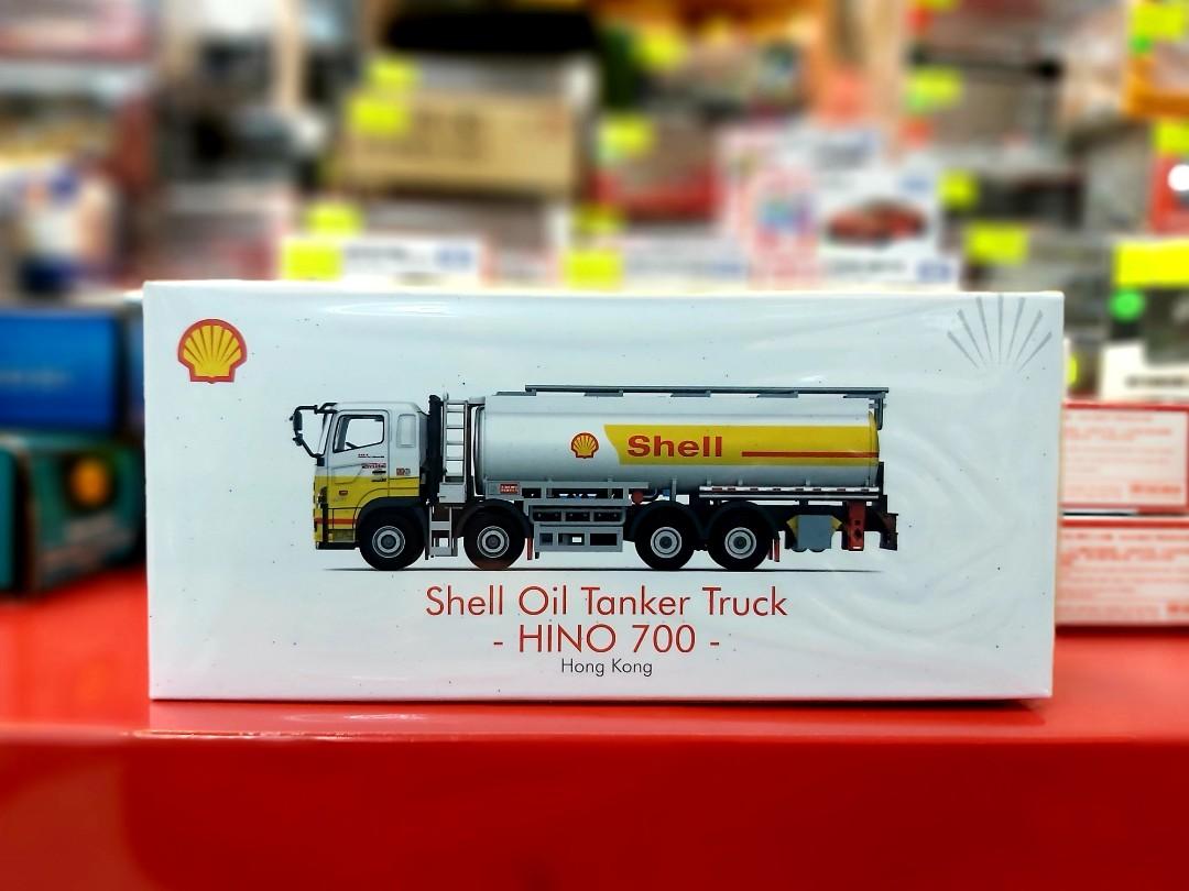 全新 TINY 微影 SHELL OIL TANKER TRUCK HINO 700 蜆殼石油 日野油車, 興趣及遊戲, 旅行, 旅遊 ...