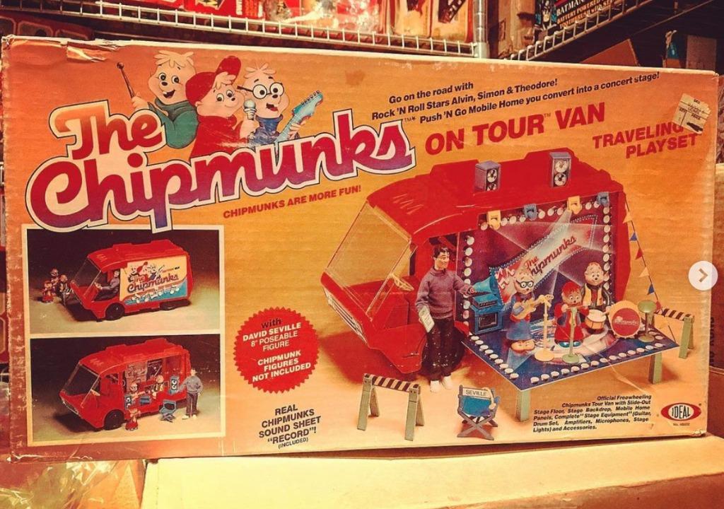 Alvin and the Chipmunks Tour Van 1983 misb new, Hobbies & Toys ...