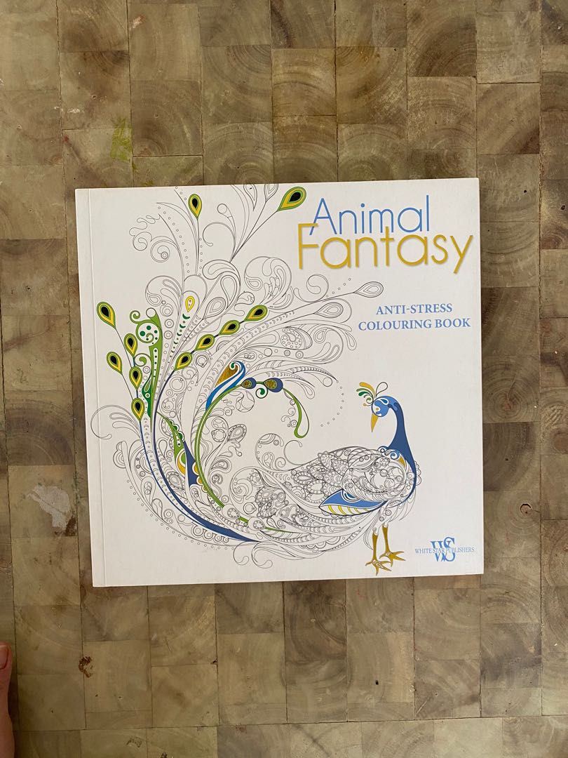 Animal Fantasy Colouring Book, Hobbies & Toys, Books & Magazines ...