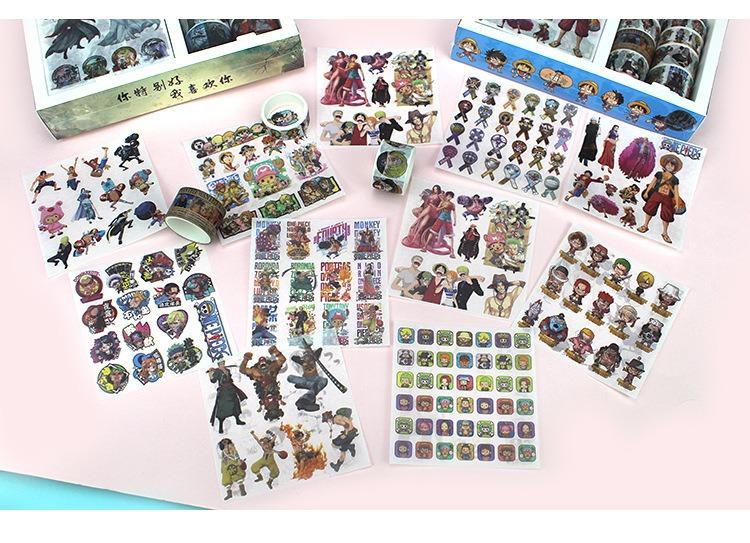 Anime paper tapes gift set boxes Genshin Impact merch , My Hero ...