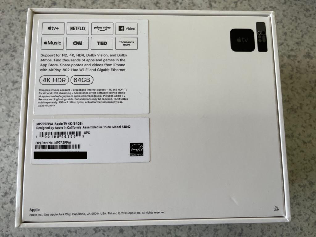 Apple TV 4K 5th Generation 64GB, TV & Home Appliances, TV ...