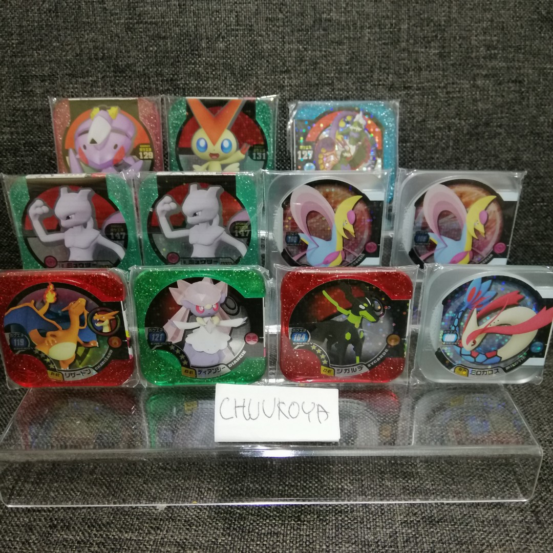 Pokemon Tretta chip cards All for RM150, Hobbies & Toys, Toys & Games ...