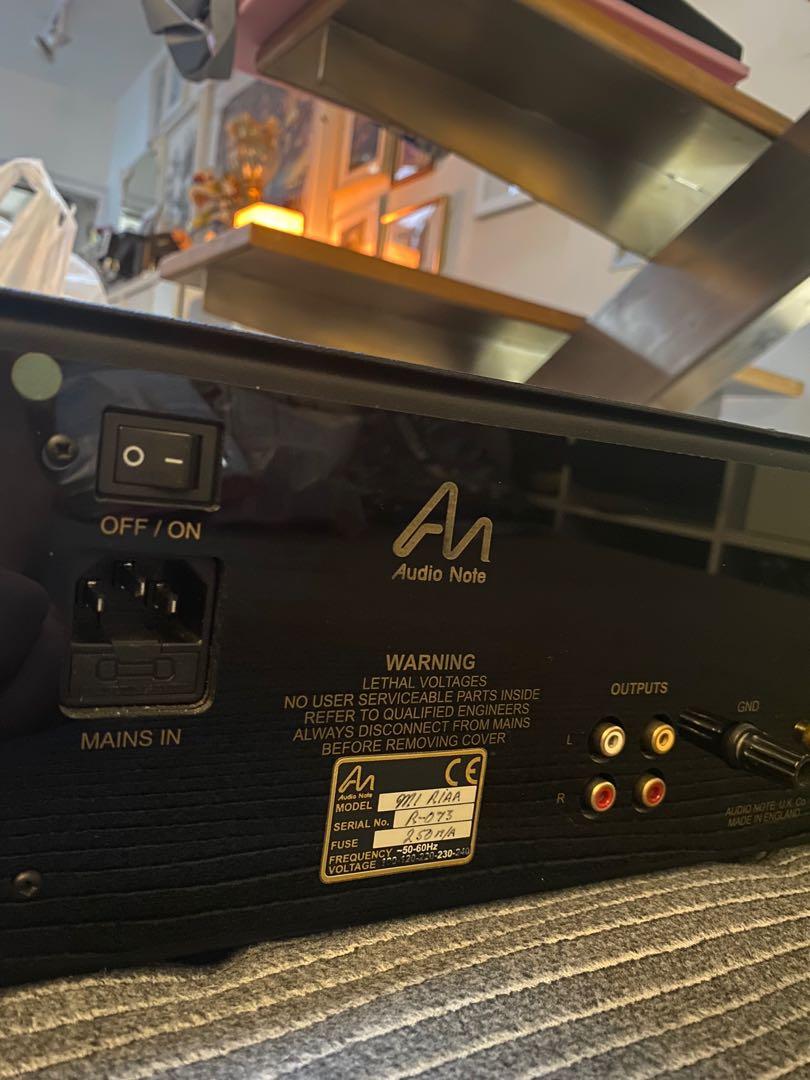 Audio Note M1 RIAA Phono Amplifier (Black), Audio, Soundbars, Speakers ...