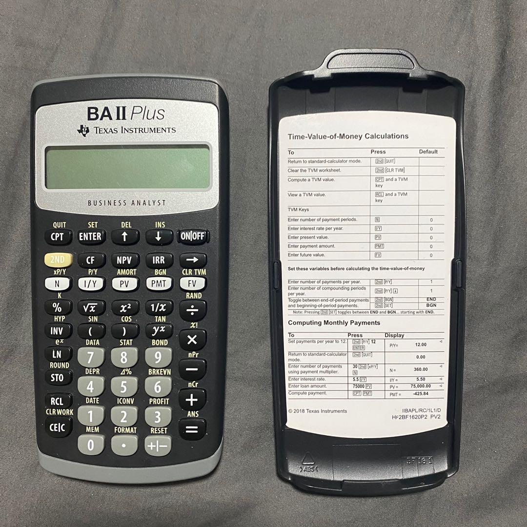 BA II Plus Financial Calculator SMU NTU NUS SUSS SIM RMIT PSB, Hobbies ...