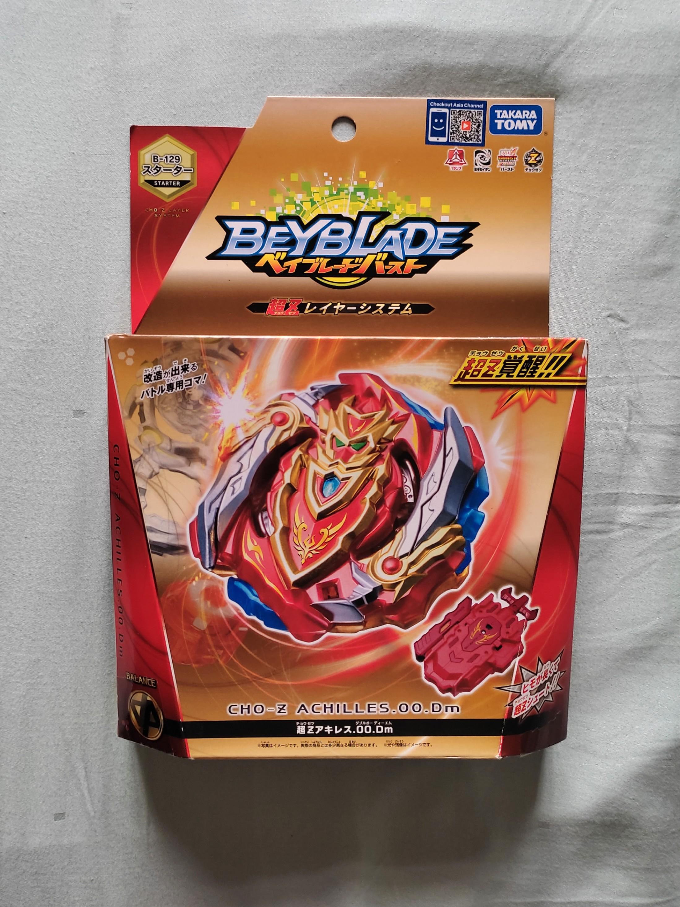 Beyblade B-129 - Cho-Z Achilles, Hobbies & Toys, Toys & Games on Carousell