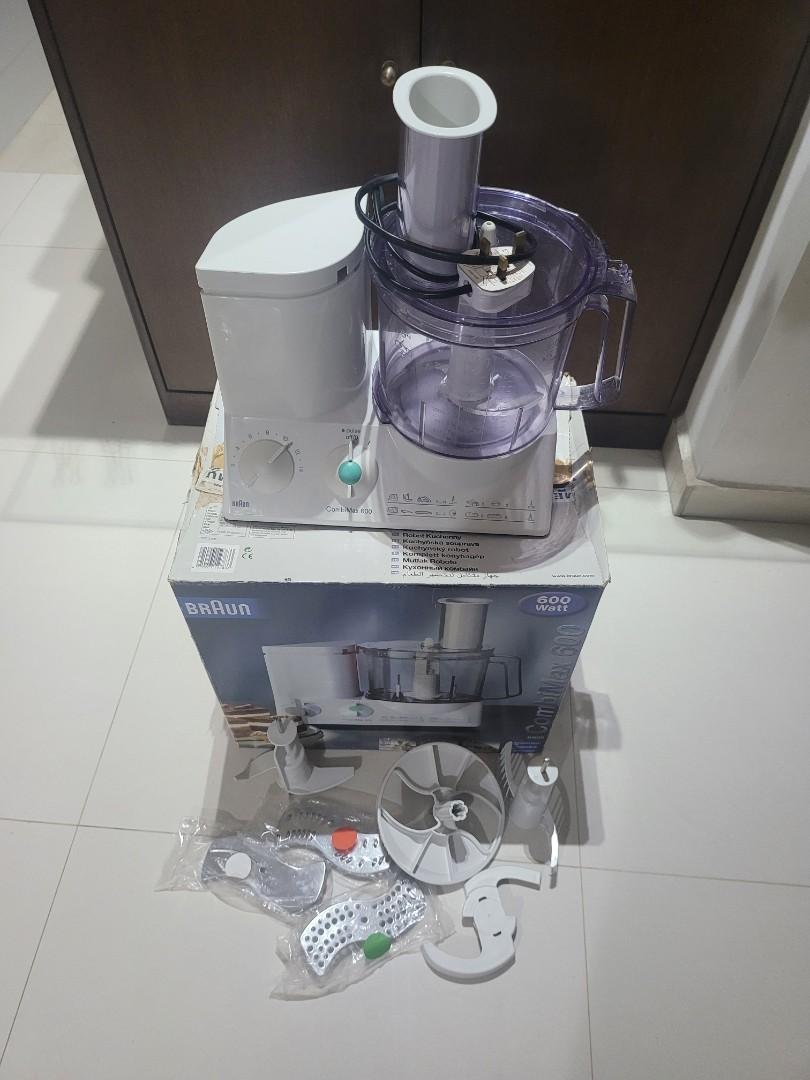 Braun combimax 600, TV & Home Appliances, Kitchen Appliances, Juicers ...