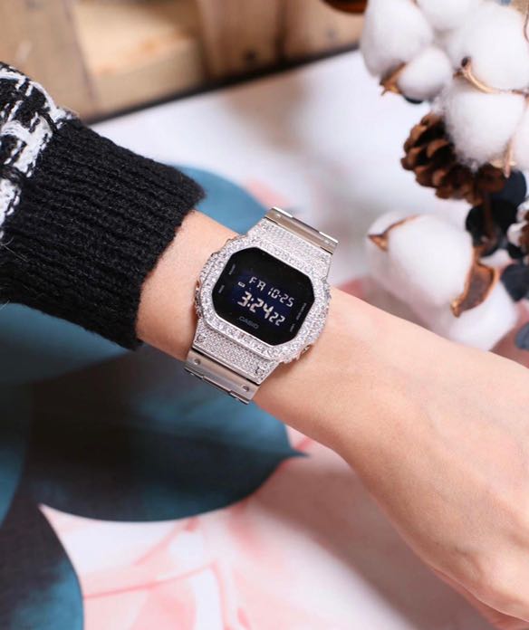 Casio G shock bling watch, Luxury, Watches on Carousell