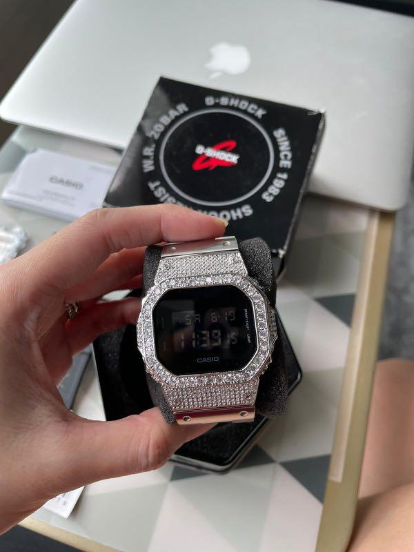 Casio G shock bling watch, Luxury, Watches on Carousell