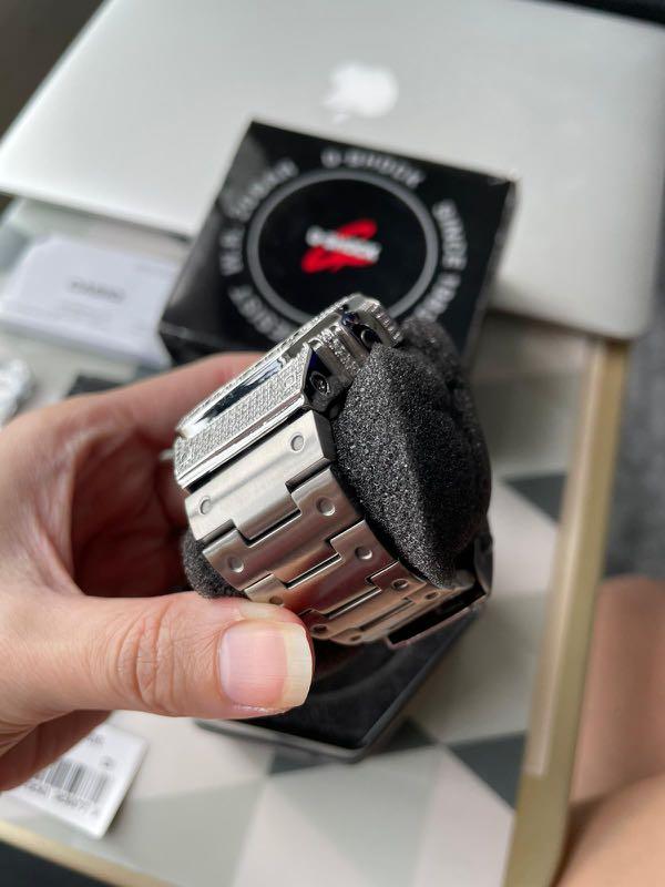Casio G shock bling watch, Luxury, Watches on Carousell