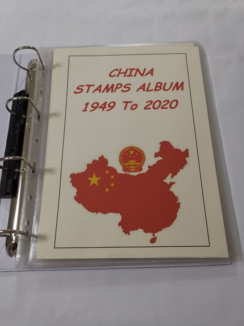 China stamp album pages 1949 to 2021 $2.50/page, Hobbies & Toys ...