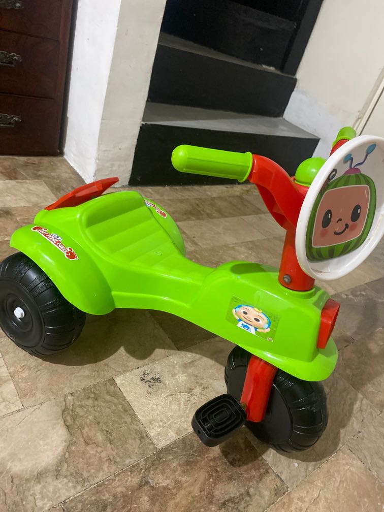 Cocomelon Toddler bike, Babies & Kids, Infant Playtime on Carousell