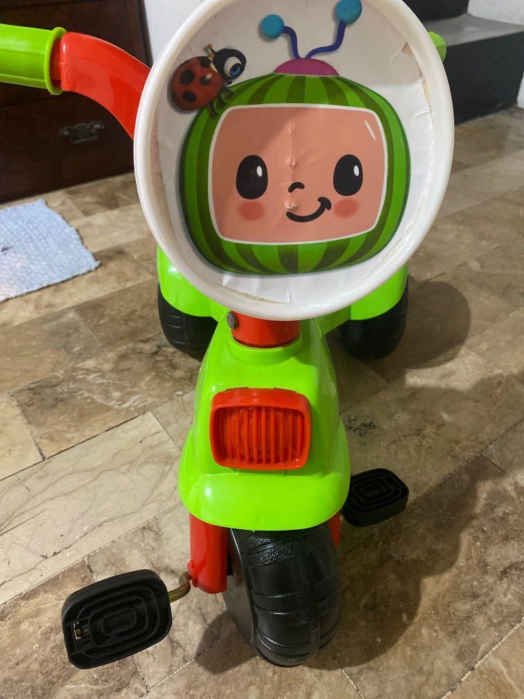 Cocomelon Toddler bike, Babies & Kids, Infant Playtime on Carousell