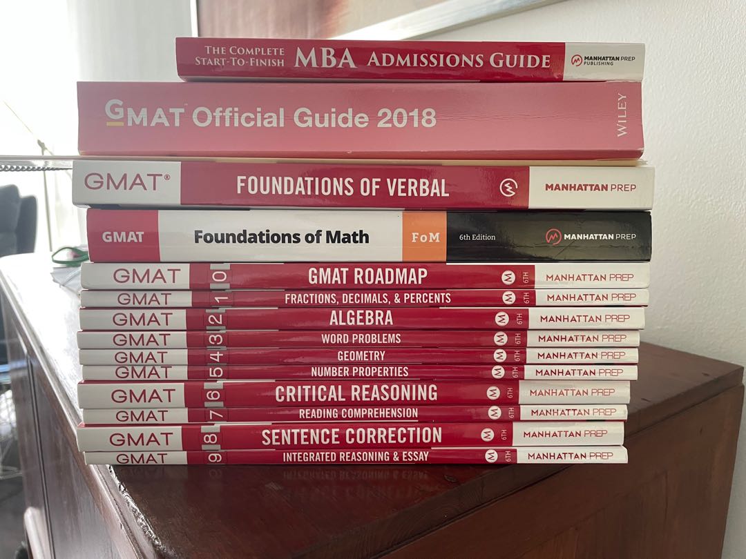Complete GMAT Manhattan Prep Set, Hobbies & Toys, Books & Magazines ...