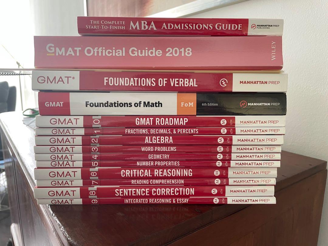 Complete GMAT Manhattan Prep Set, Hobbies & Toys, Books & Magazines ...