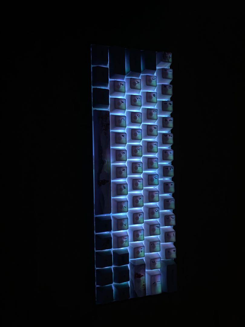 Custom keyboard GK64X {Hot Swappable }, Computers & Tech, Parts ...