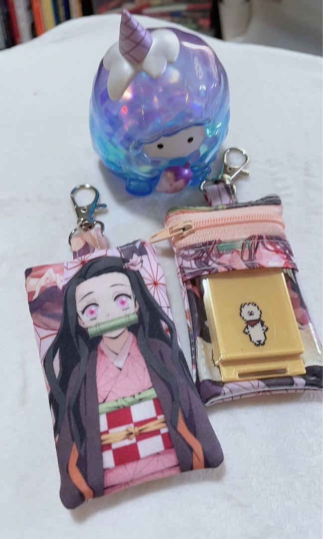 Demon slayer Nezuko trace together token cover pouch holder, Everything ...