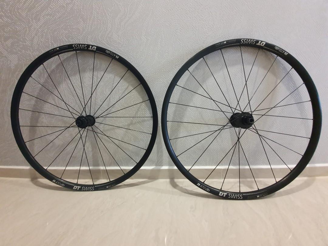 DT Swiss R470 Disc Wheels, Sports Equipment, Bicycles & Parts, Parts ...
