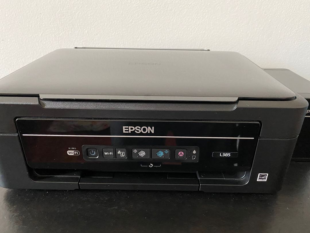 Epson L385 (printer, scanner, and copier) with ink, Computers & Tech ...
