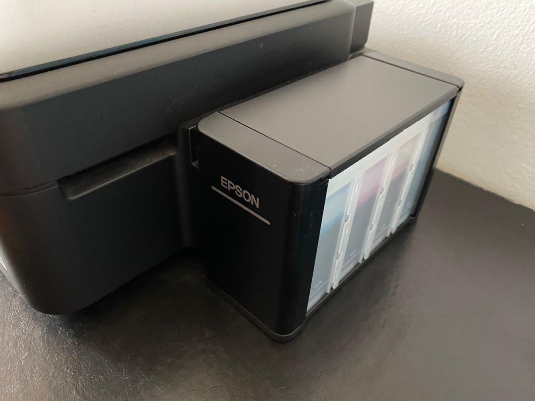 Epson L385 (printer, scanner, and copier) with ink, Computers & Tech ...