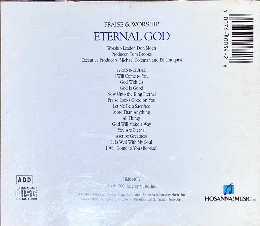 Eternal God - Praise Worship CD, Hobbies & Toys, Music & Media, CDs ...