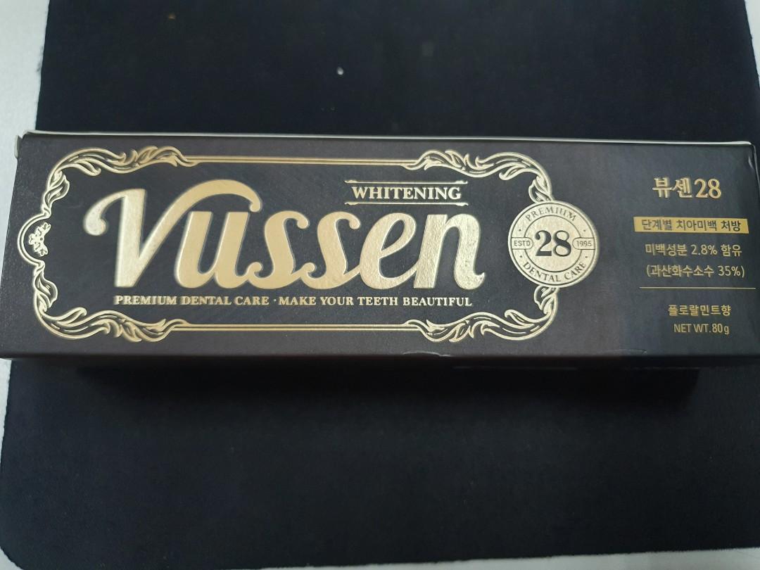 Exp Dec [PROFESSIONAL TEETH WHITENING] VUSSEN 28 Whitening Toothpaste ...
