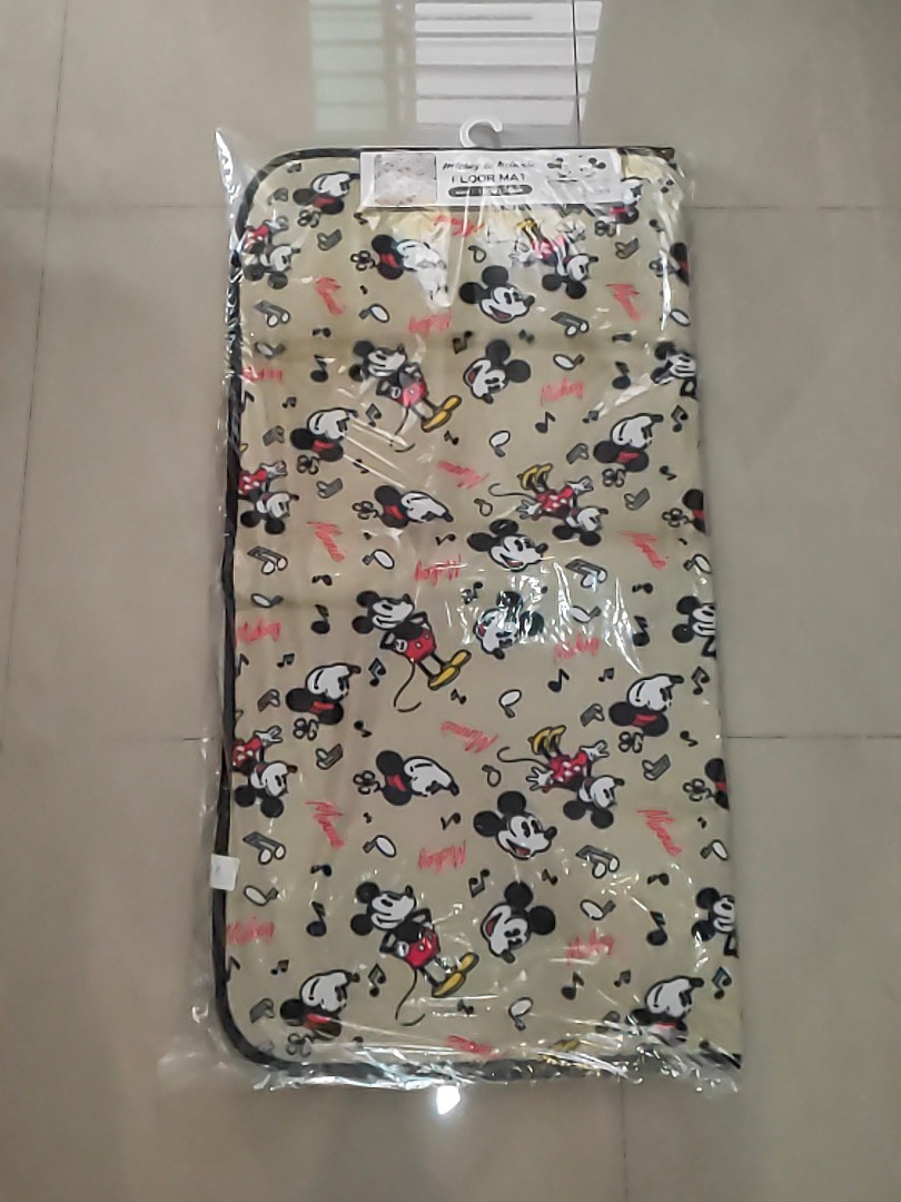 Mickey Mouse Floor Mat 100cm X 100cm, Babies & Kids, Bathing & Changing ...