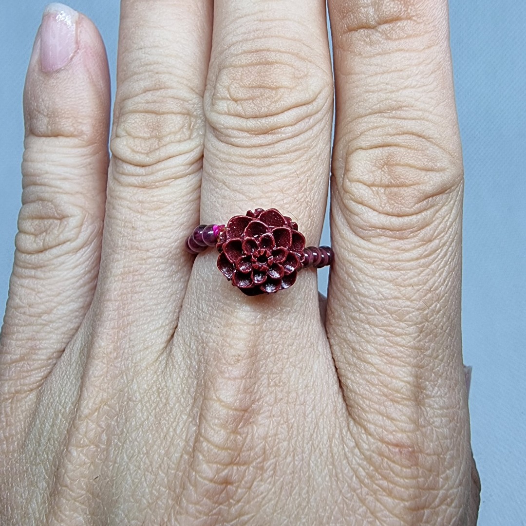 cinnabar rose ring