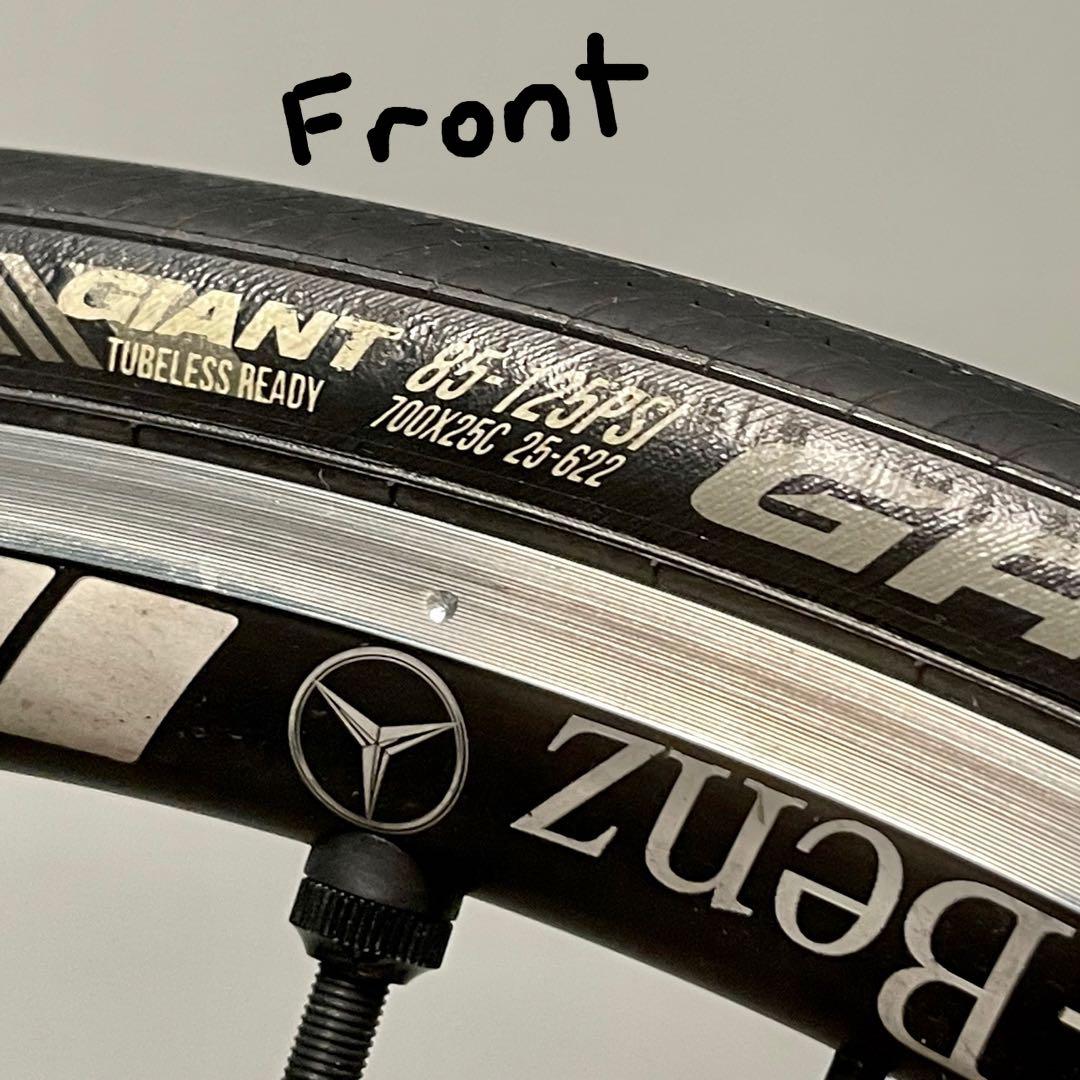 Giant PR2 (2021) tubeless Wheel set with Gavia AC1 25C tires, Sports ...